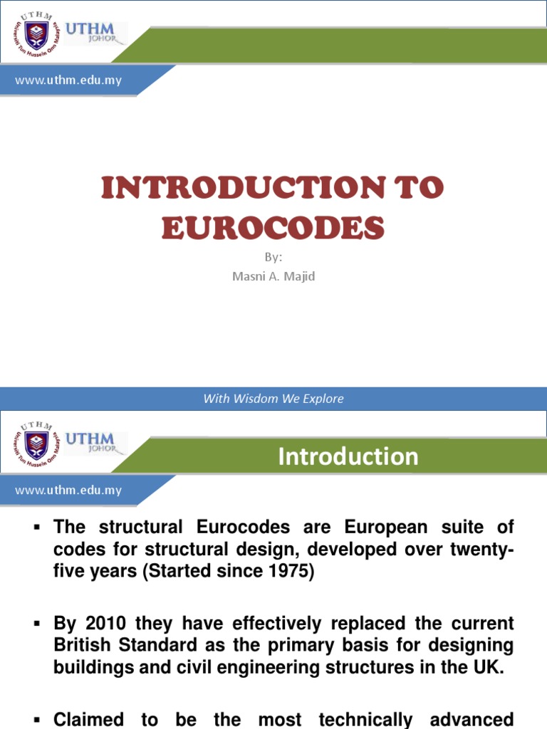 Introduction To Eurocode | PDF | Strength Of Materials | Materials Science