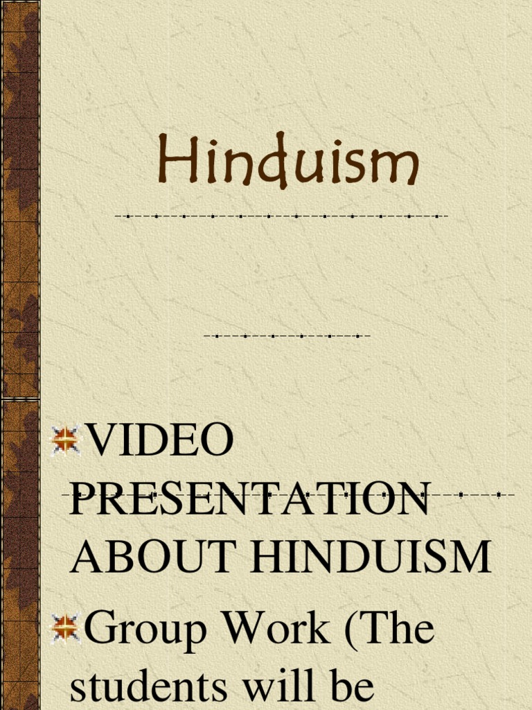 HINDUISM | PDF | Brahman | Vedas