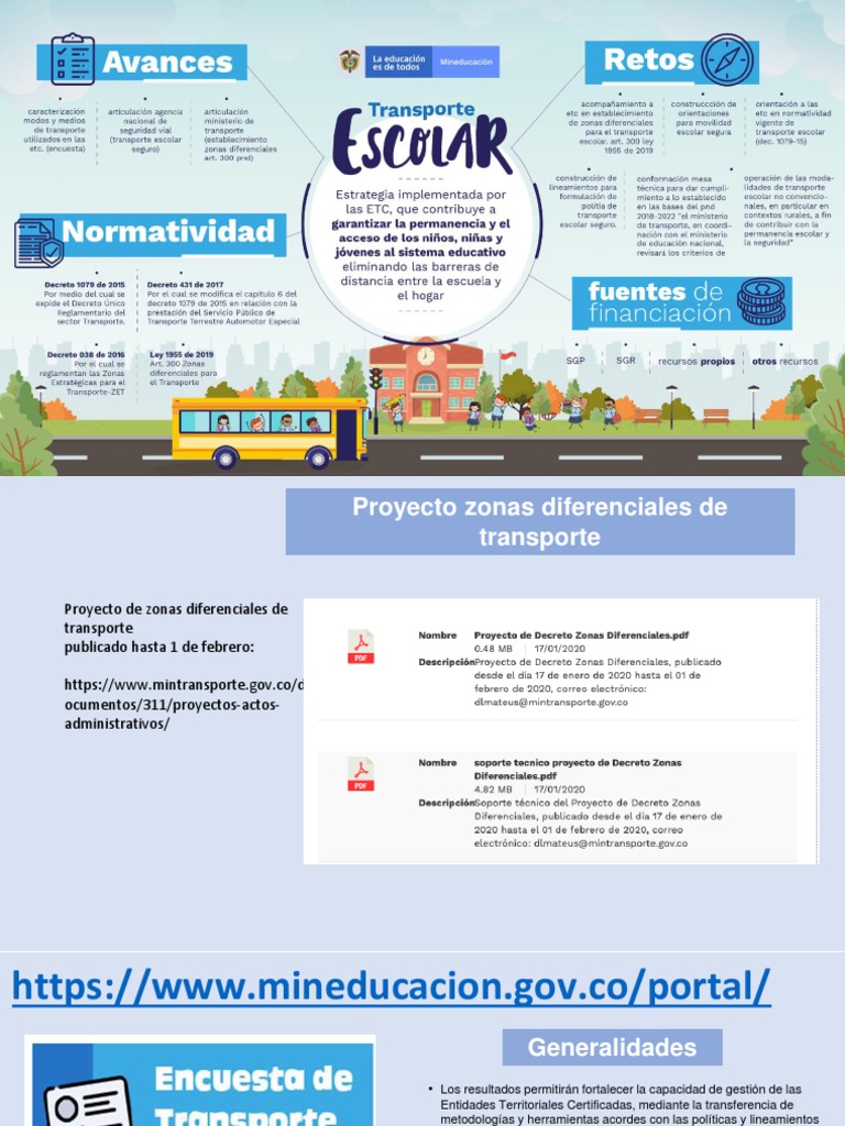 04.transporte Escolar | PDF