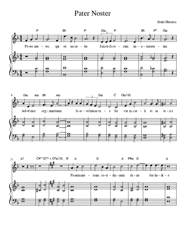 Pater Noster PDF | PDF