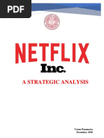 Case Study On Netflix | PDF | Netflix | Streaming Media