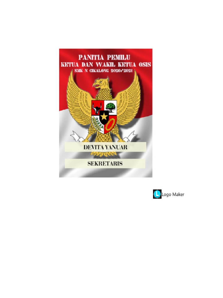 CARA MEMBUAT DESAIN ID CARD OSIS (NAME TAG) KEREN DI CANVA, 53% OFF