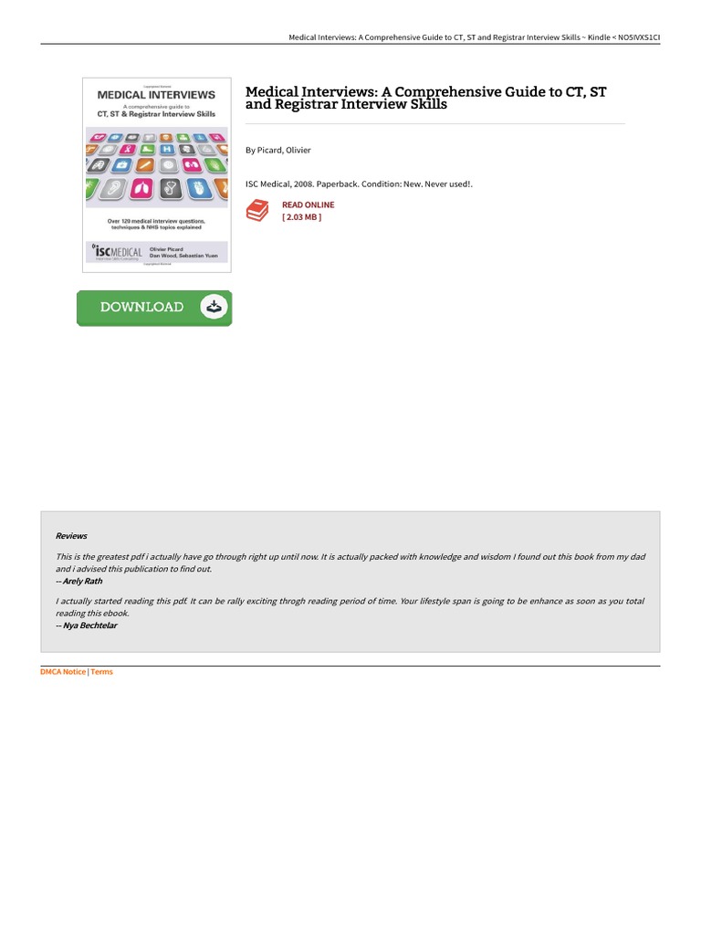 Medical Interviews A Comprehensive Guide | PDF