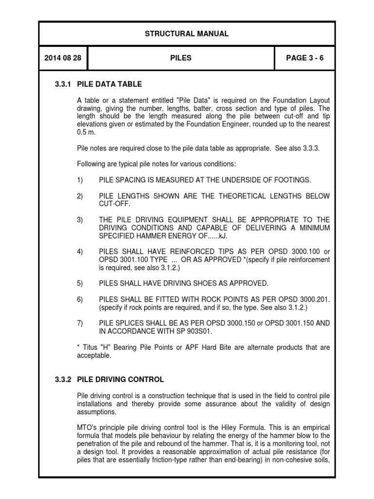 Hiley Formula Explanation | PDF | Geotechnical Engineering | Deep ...
