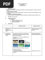 Grade 10 Active Recreation Lesson Plan | PDF | Self-Improvement