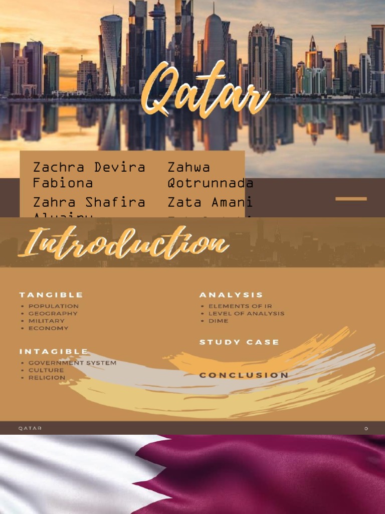 Overview of Qatar: Population, Geography, Economy | PDF | Gulf ...