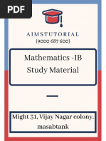 MSI - WInter School 2024 - Euclidean Geometry - Learner Booklet | PDF ...