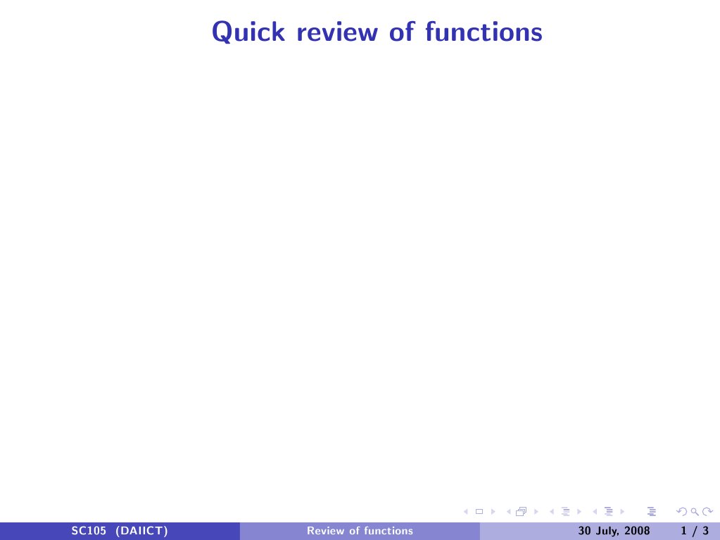 Lec1!30!07-08-Quick Review of Functions | PDF | Function (Mathematics ...