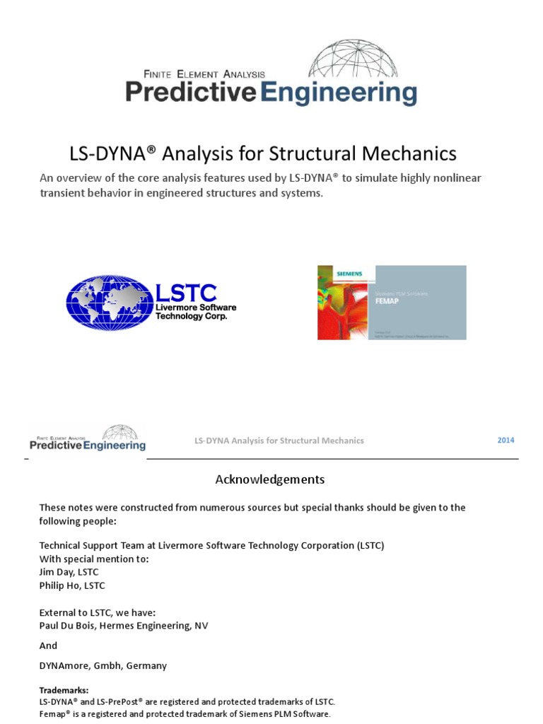 Predictive Engineering PDF | PDF | Linear Elasticity | Nonlinear System