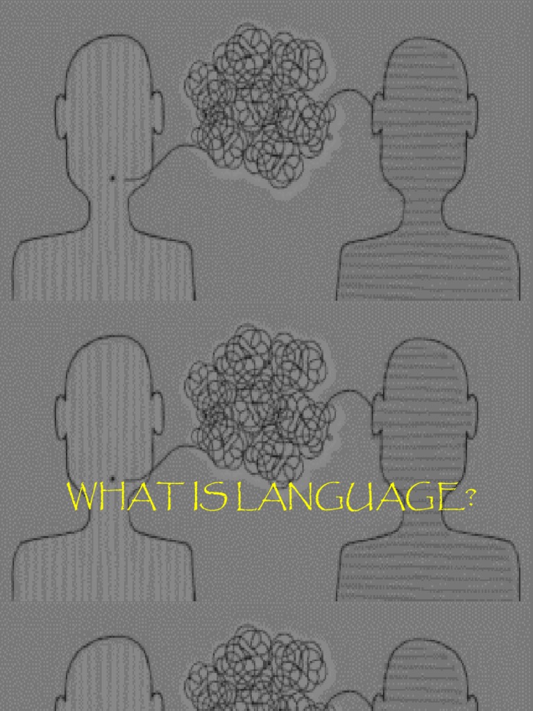 Origin Of Language PDF Speech Human