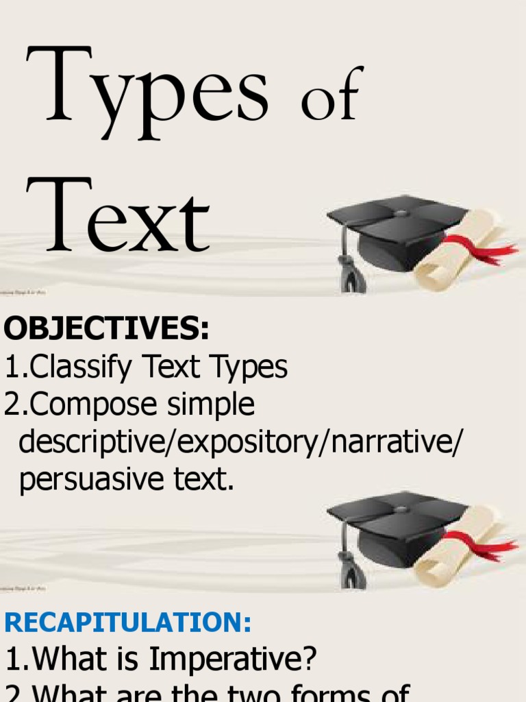 Understanding Paragraph Types | PDF
