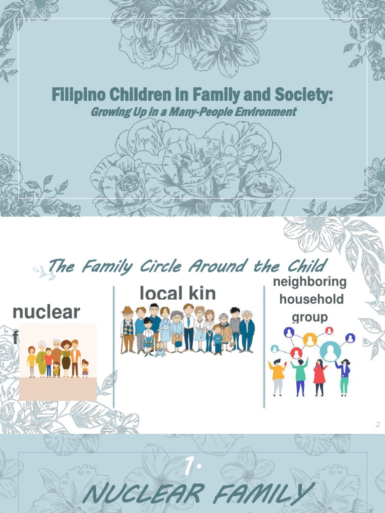Filipino Children in Family and Society | PDF