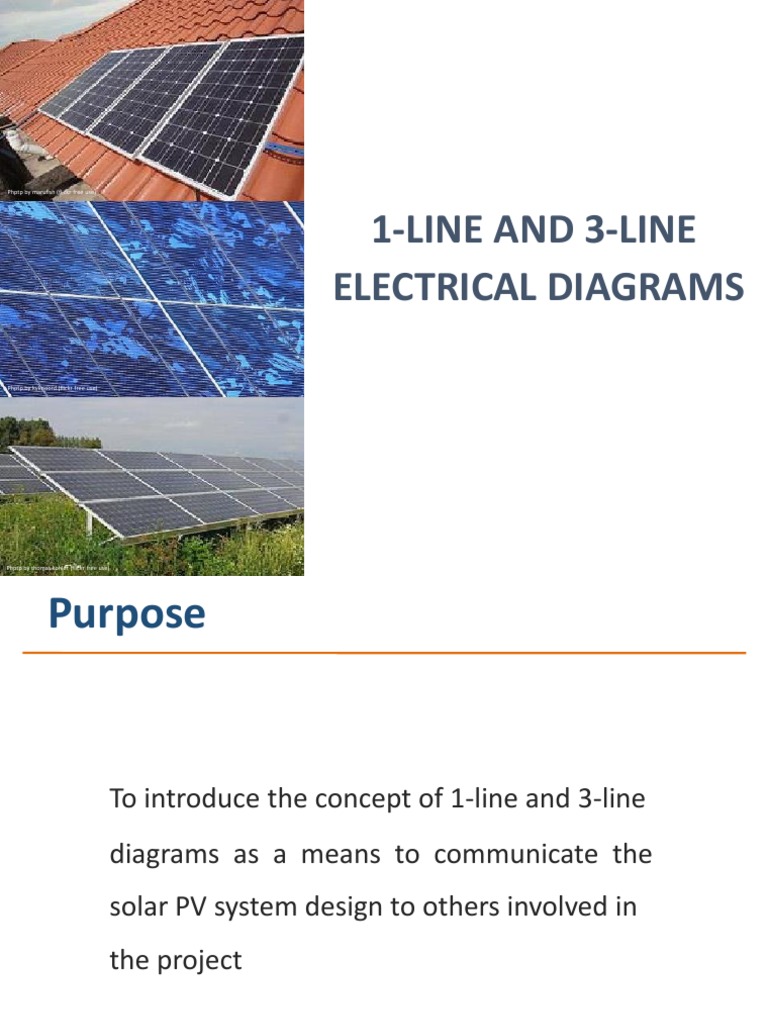 1-Line and 3-Line Electrical Diagrams | PDF