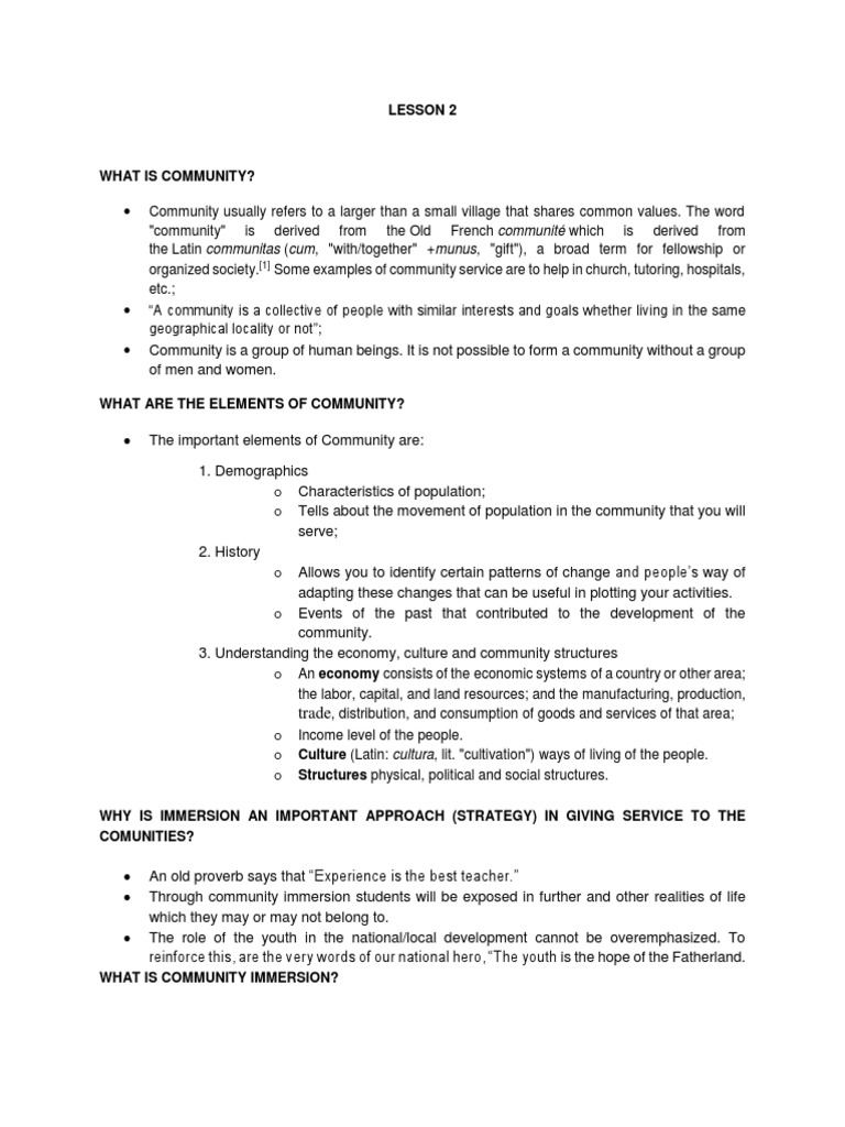 NSTP Lecture Notes | PDF