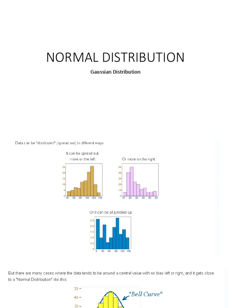 Understanding Normal Distribution Properties | PDF