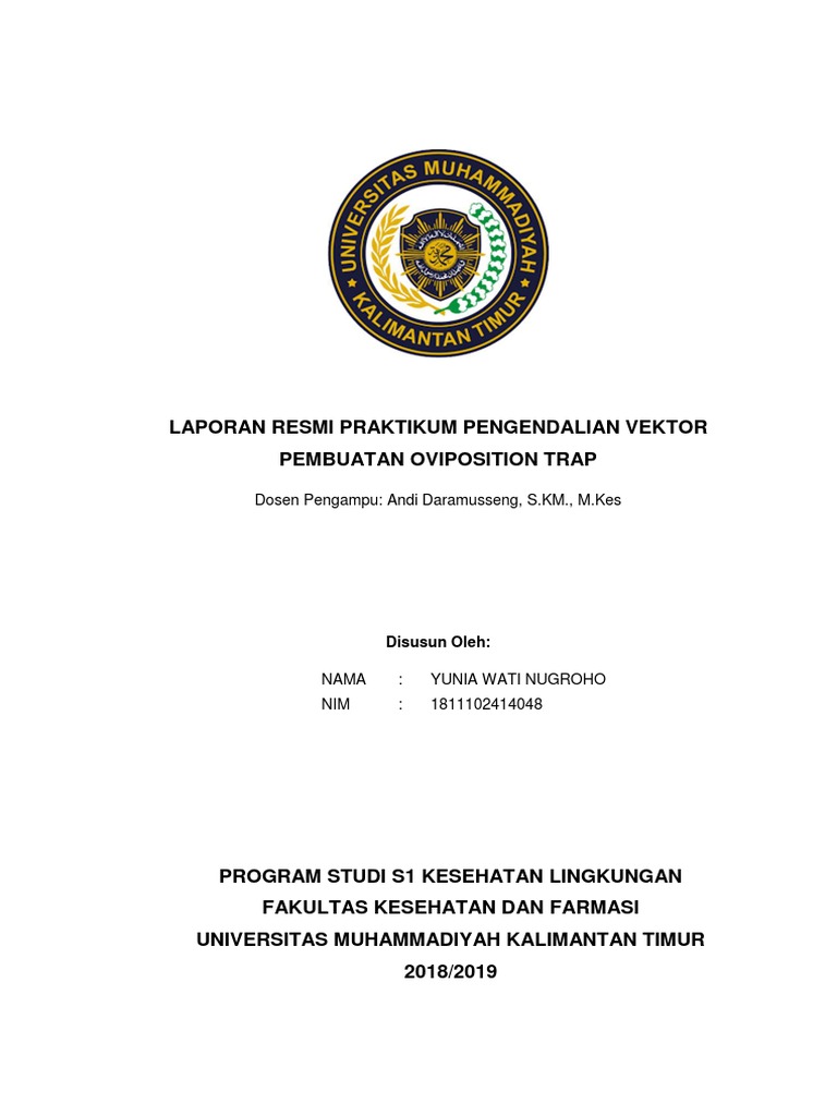 Pembuatan Ovitrap untuk Pengendalian Nyamuk | PDF