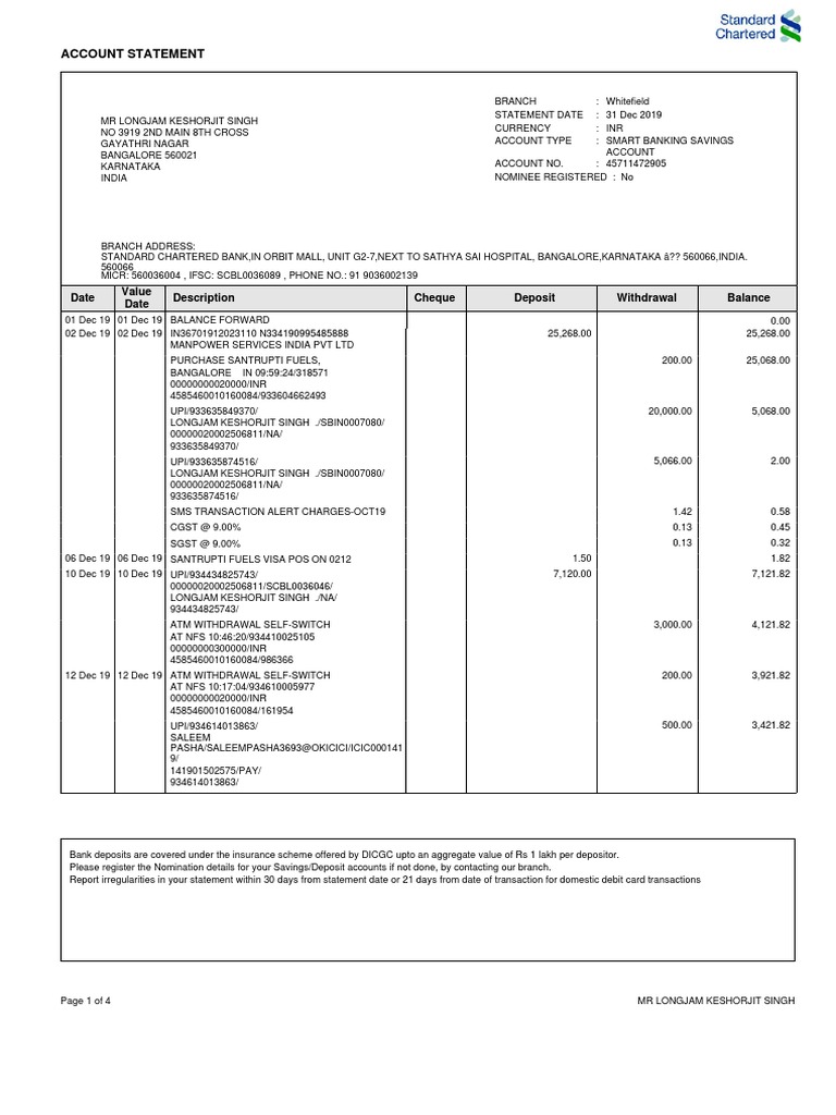 Estatement PDF | PDF