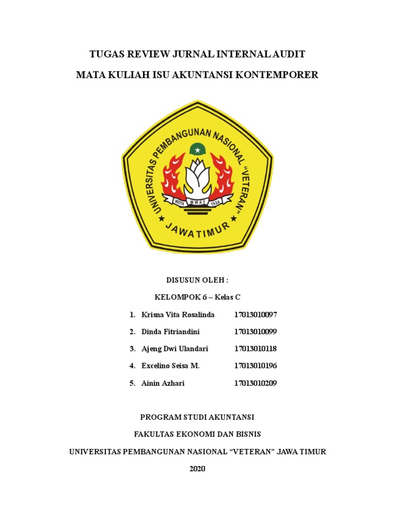 Akuntabilitas dan Pengendalian Internal Nirlaba | PDF