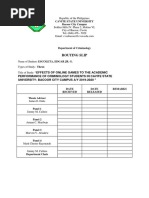 BSU Thesis and Dissertation Format Guide | PDF | Thesis | Paragraph