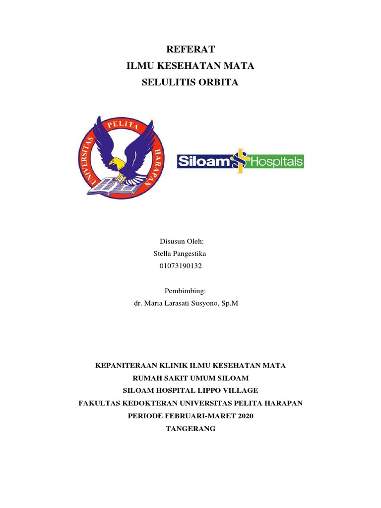 Referat Selulitis Orbita | PDF