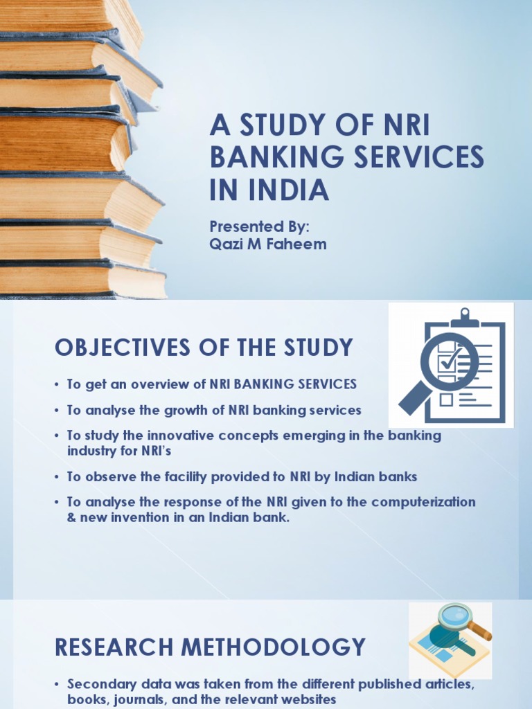 A Study of NRI Banking Services in India | PDF | Finance & Money Management
