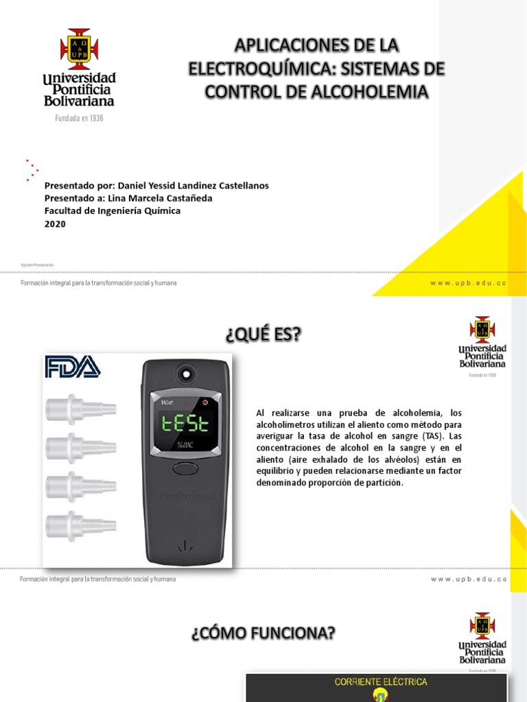 Exposición Aplicaciones Electroquímica | PDF