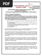 SACPCMP Annexure A1 - Project Profile | PDF | Occupational Safety And ...