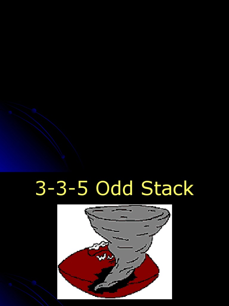 3-3-5 Odd Stack Basics | PDF | Sports | Gridiron Football