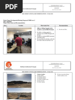 Hse Daily Observation Closeout Report | PDF | Housekeeping | Nature