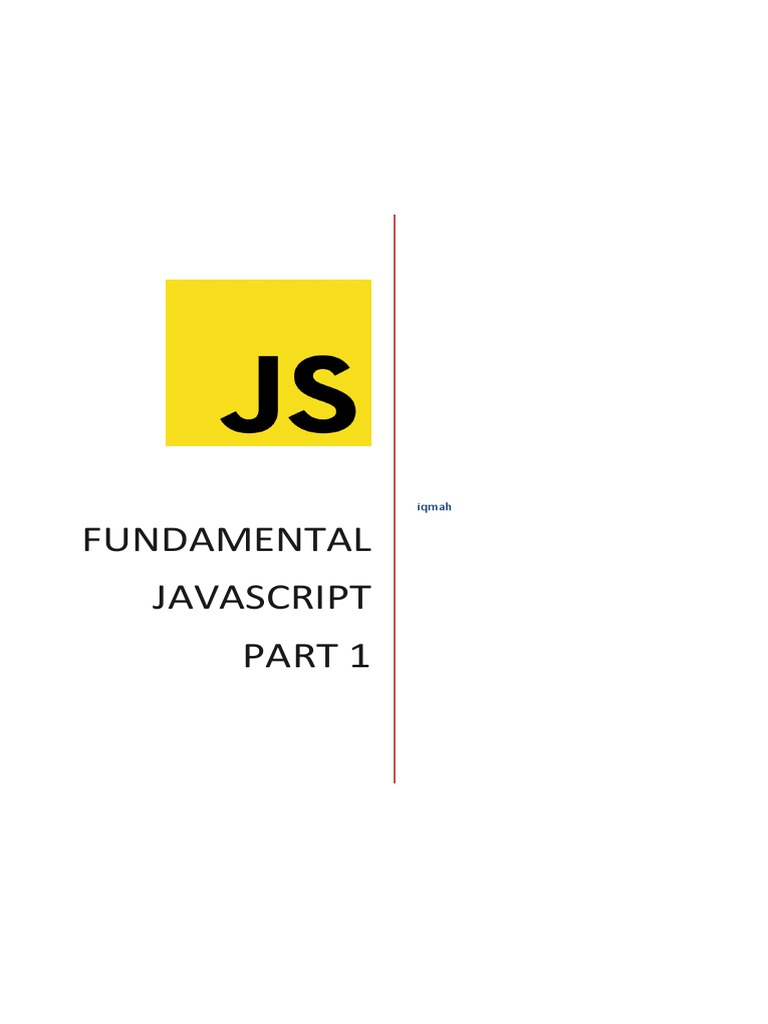 Modul Fundamental JS-Part 1 | PDF