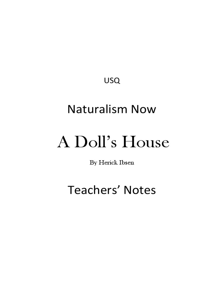 Ibsen's A Doll's House Overview | PDF