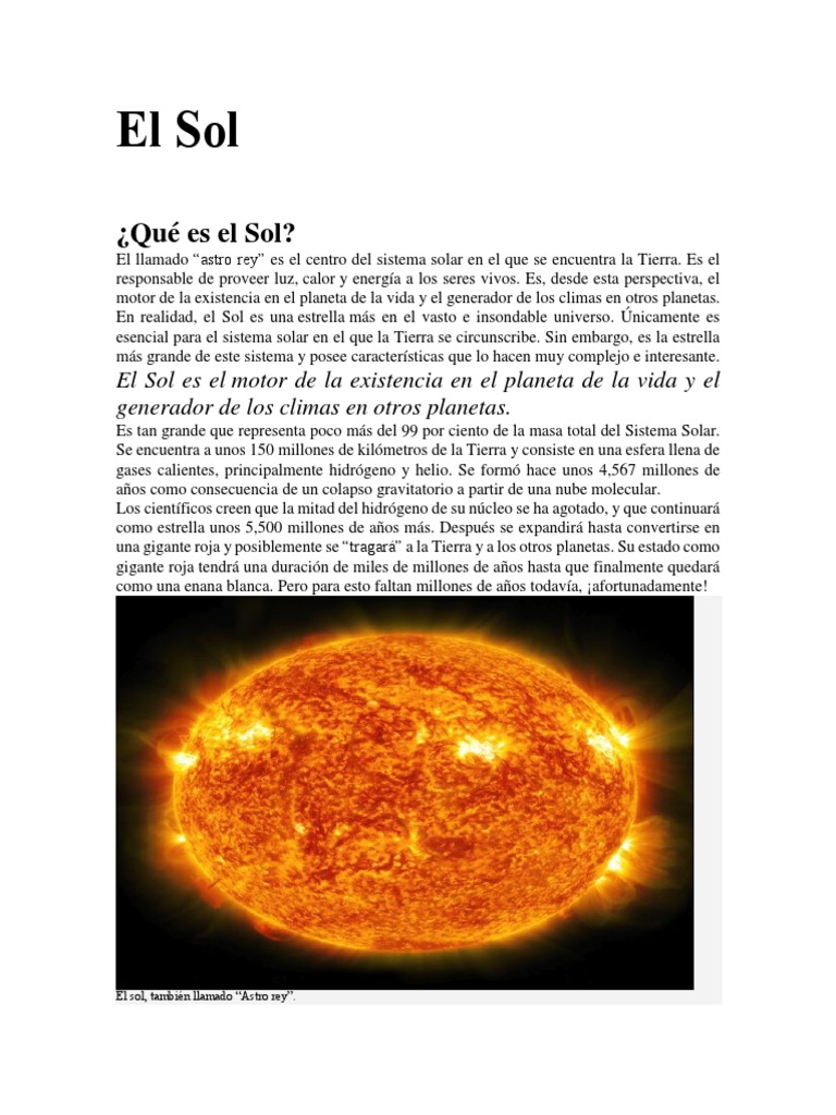 El Sol | PDF