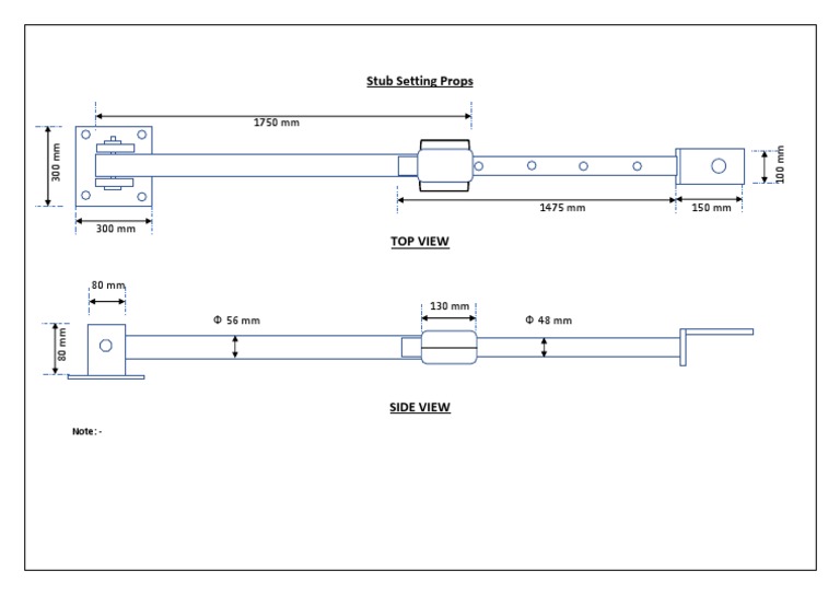 Stub Setting Props | PDF