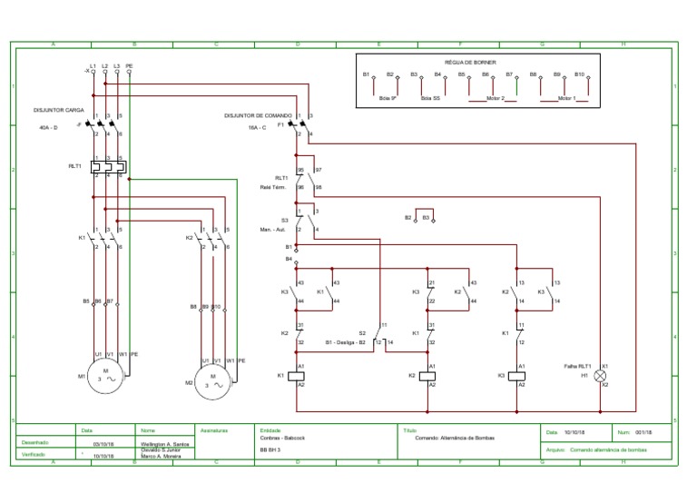 Comando Alternância de Bombas | PDF