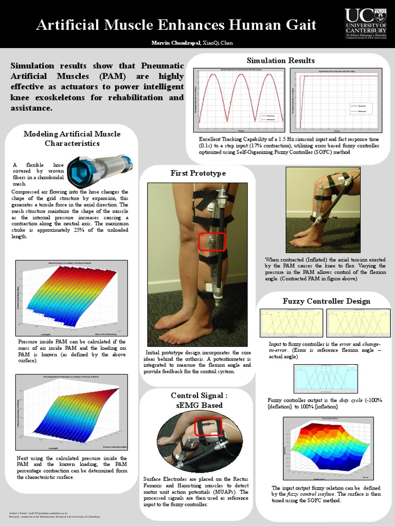 ICCA09 Poster | PDF | Emerging Technologies | Muscle Contraction
