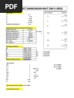 Set 08 - Perencanaan Sambungan Baut - SNI 1729-2015 + TUGAS | PDF ...