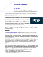 Cara Penulisan Innote | PDF | Ilmu Sosial