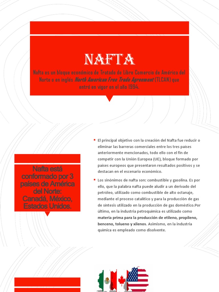Nafta | PDF | Tratado de Libre Comercio Norteamericano | Economias