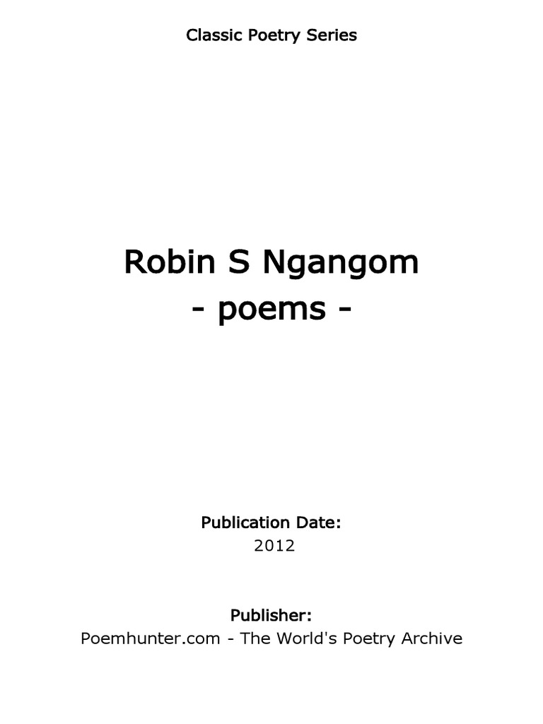 Robin S Ngangom 2012 6 PDF | PDF | Funeral