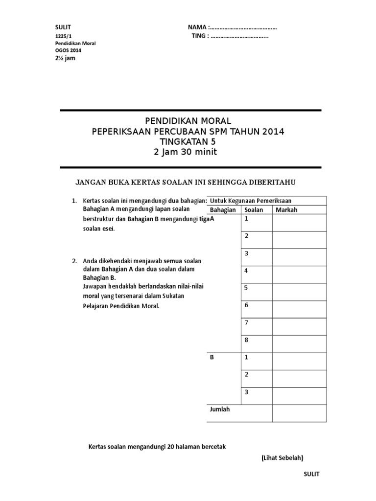 Kulit Depan | PDF
