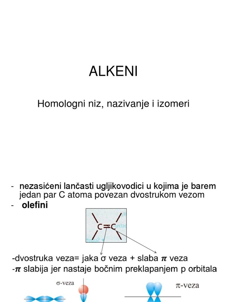 Sat Homologni Niz Alkena PDF | PDF