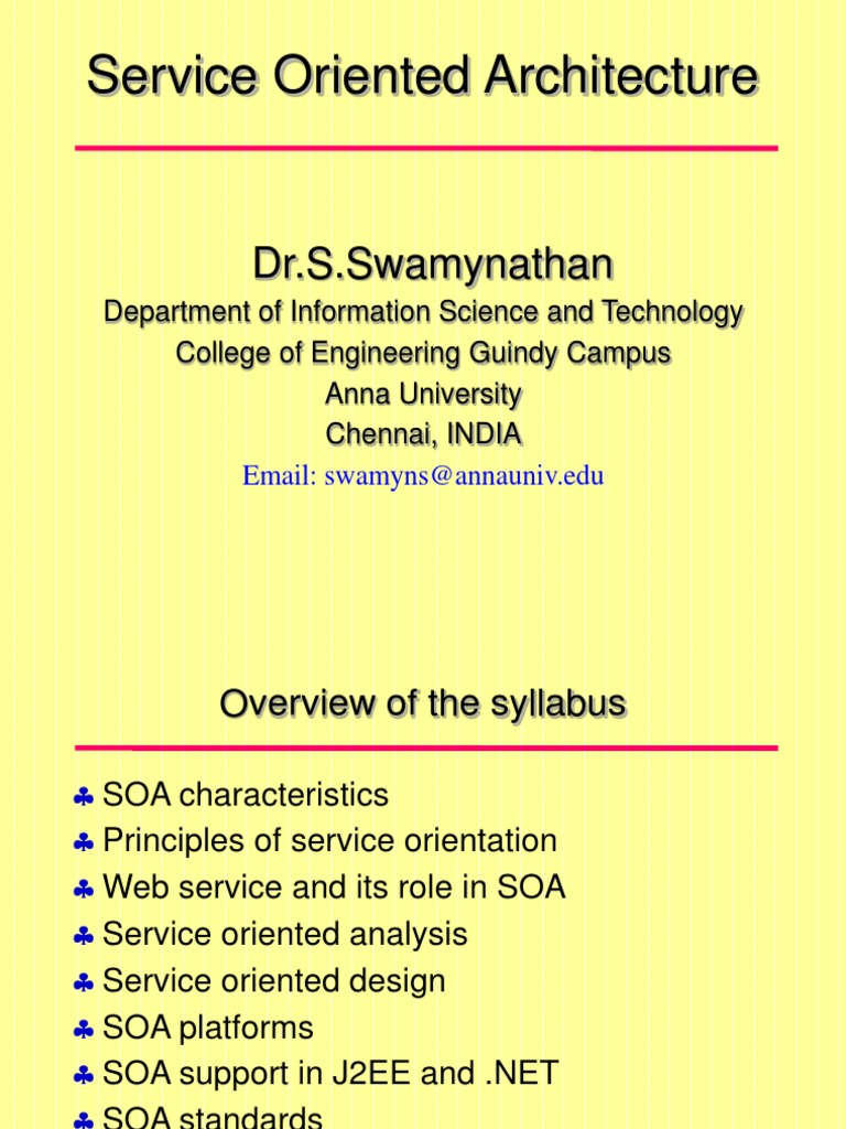 Soa | PDF | Service Oriented Architecture | Enterprise Java Beans