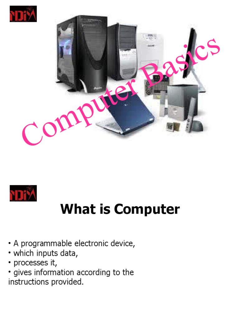 Intro To Comp Concepts | PDF | Input/Output | Computer Hardware