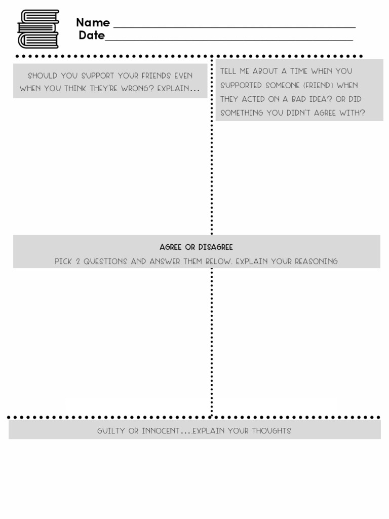 Worksheet - Michelle Carter and Conrad Roy | PDF