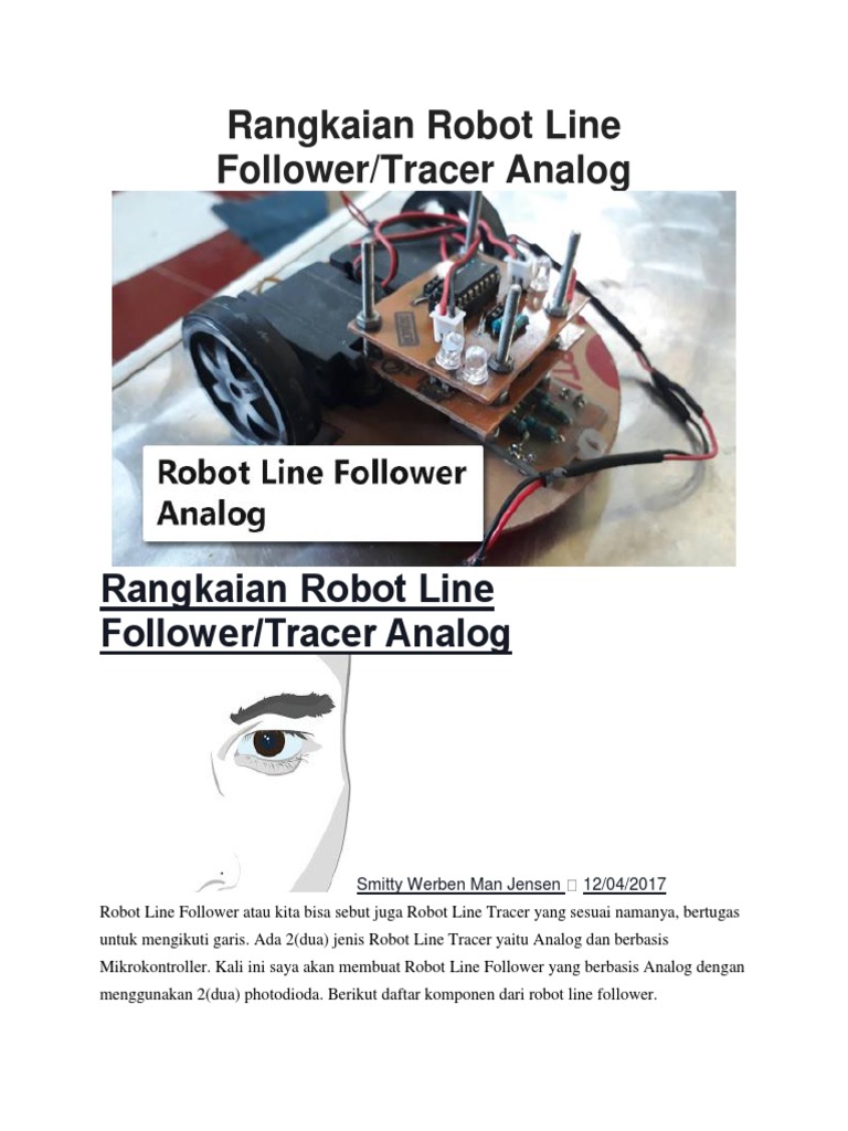 Rangkaian Robot Line Follower | PDF