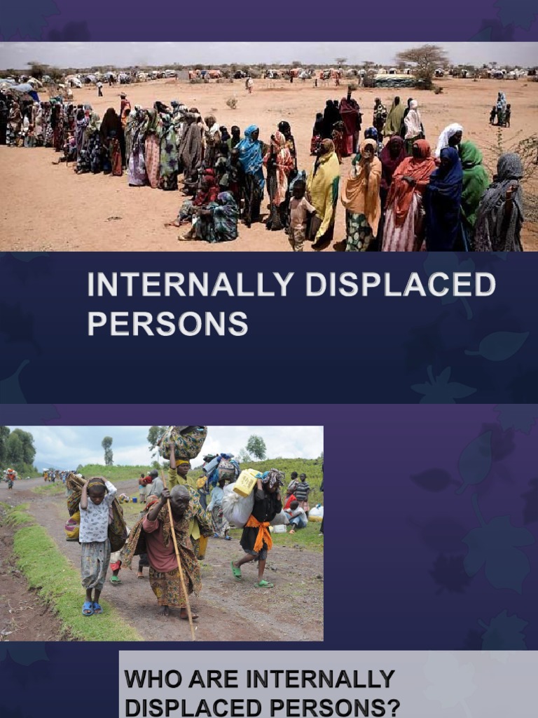 Internally Displaced Persons | PDF | Internally Displaced Person ...