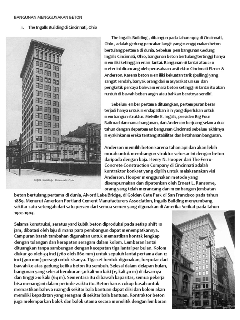 The Ingalls Building | PDF