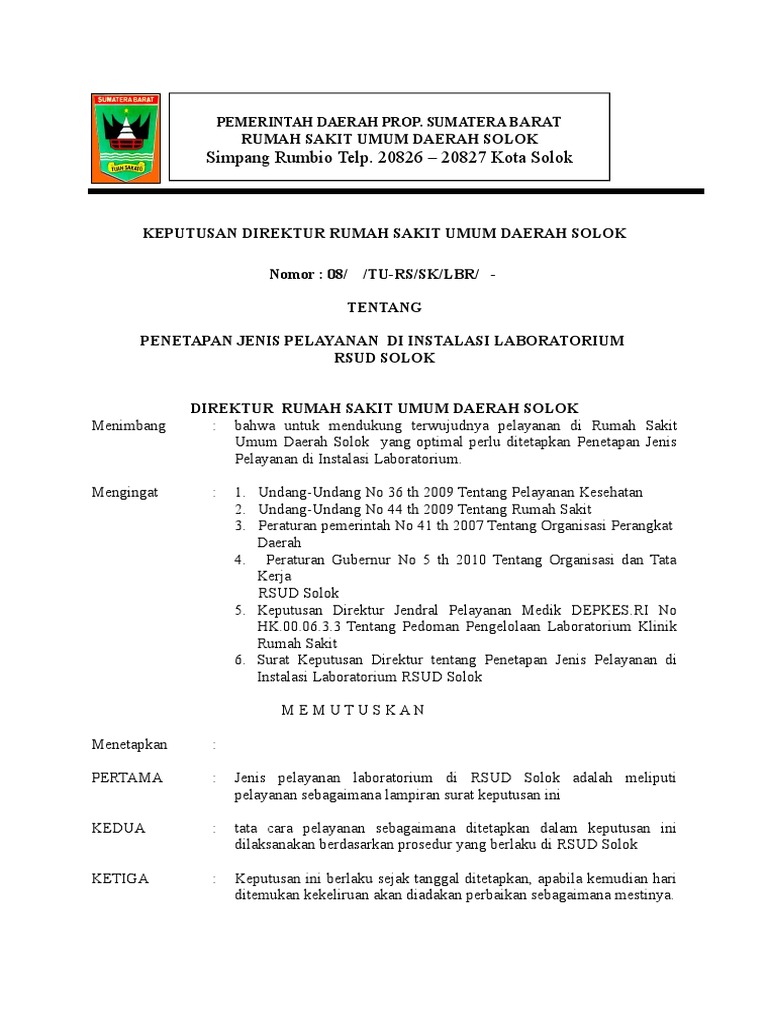 Sop Klinik PB | PDF