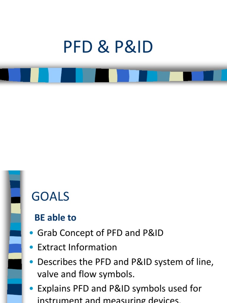 PFD Vs PID | PDF | Instrumentation | Valve