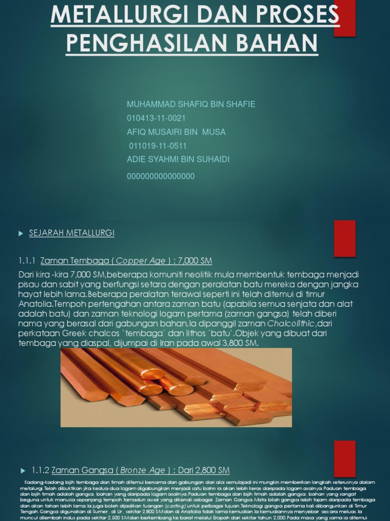 METALLURGI | PDF